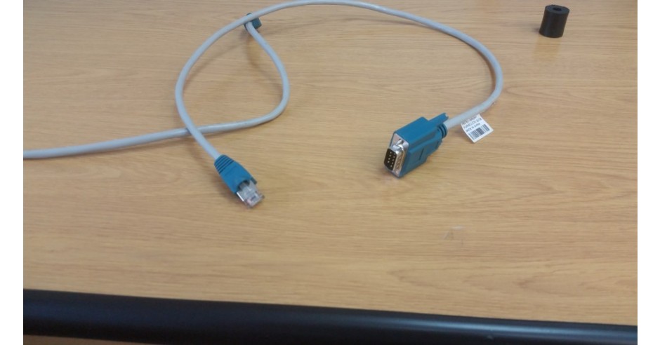 Cablu serial la retea, RS232 la RJ45 | arhiva Okazii.ro