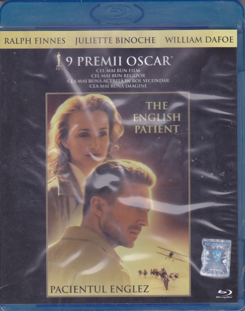 Film Blu Ray : Pacientul englez ( sigilat - subtitrare in lb.romana ...