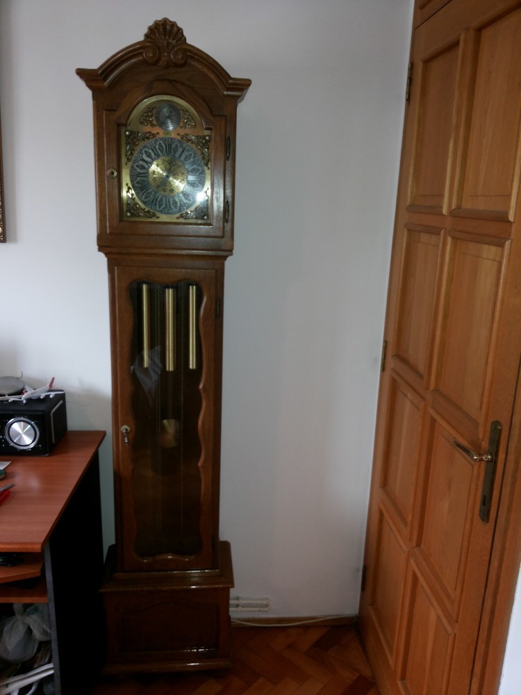 Pendula,ceas pendul mecanic de podea - Meister Anker,cu trei ...