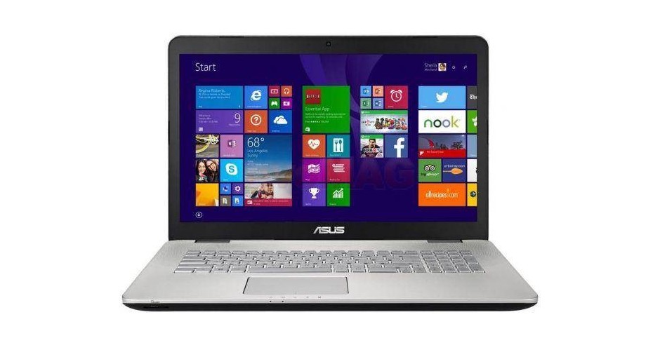 Laptop Asus N751JK-T7085P, 17.3" FHD IPS antirelfexie LED, i7-4710HQ ...