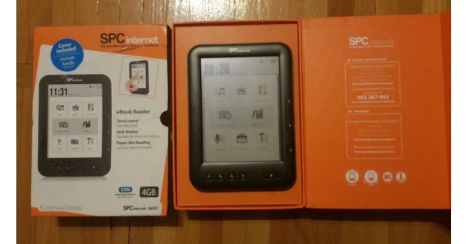 Ebook Reader mp3 4GB SPC INTERNET 5601F 6" 4GB | arhiva Okazii.ro