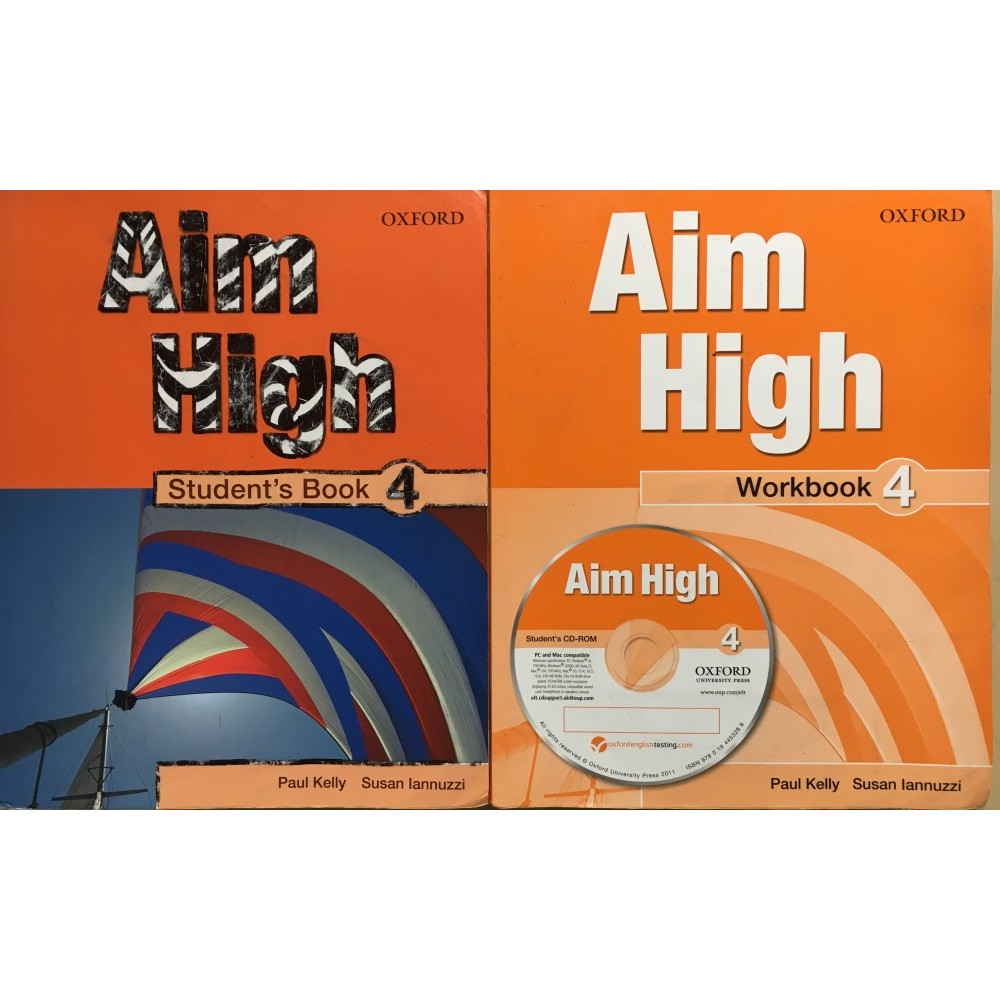 AIM HIGH 4 STUDENT'S BOOK + WORKBOOK | arhiva Okazii.ro