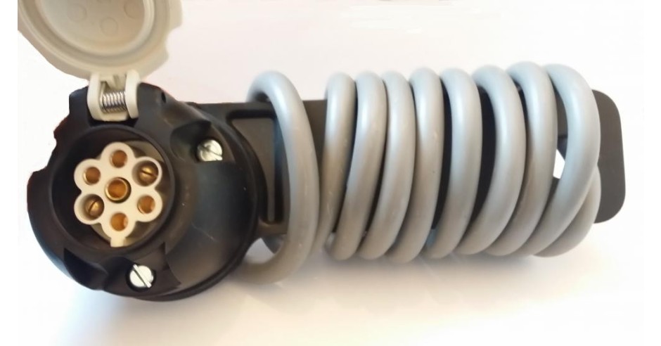 Instalatie electrica 12S cu priza 7 pini pentru alimentare rulota ...