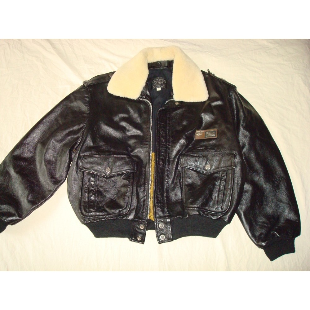 Geaca de pilot/aviator, barbati, piele naturala US FORCE TYPE B3 US ...