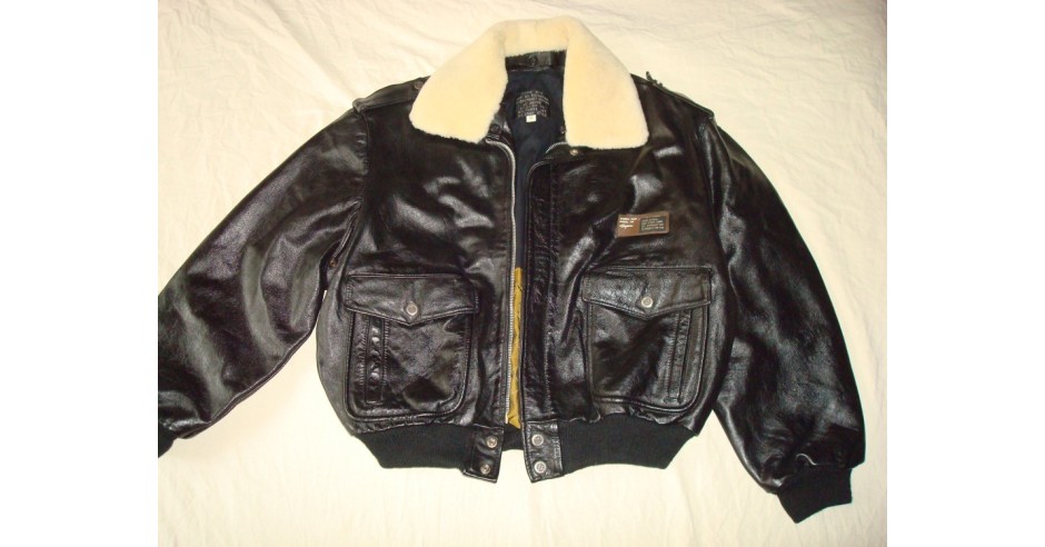 Geaca de pilot/aviator, barbati, piele naturala US FORCE TYPE B3 US ...