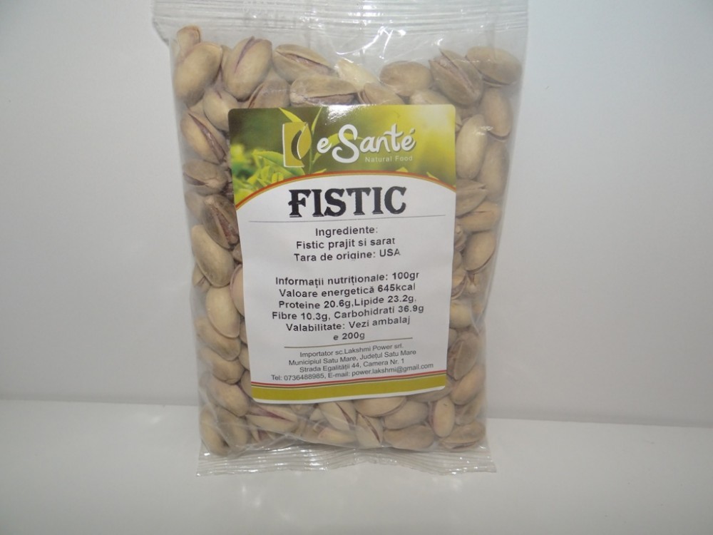 Fistic cu coaja, prajit si sarat eSante 200g | arhiva Okazii.ro