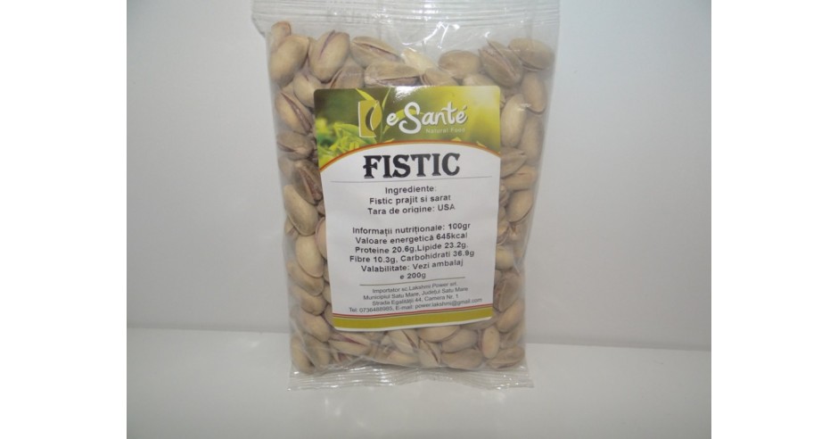 Fistic cu coaja, prajit si sarat eSante 200g | arhiva Okazii.ro