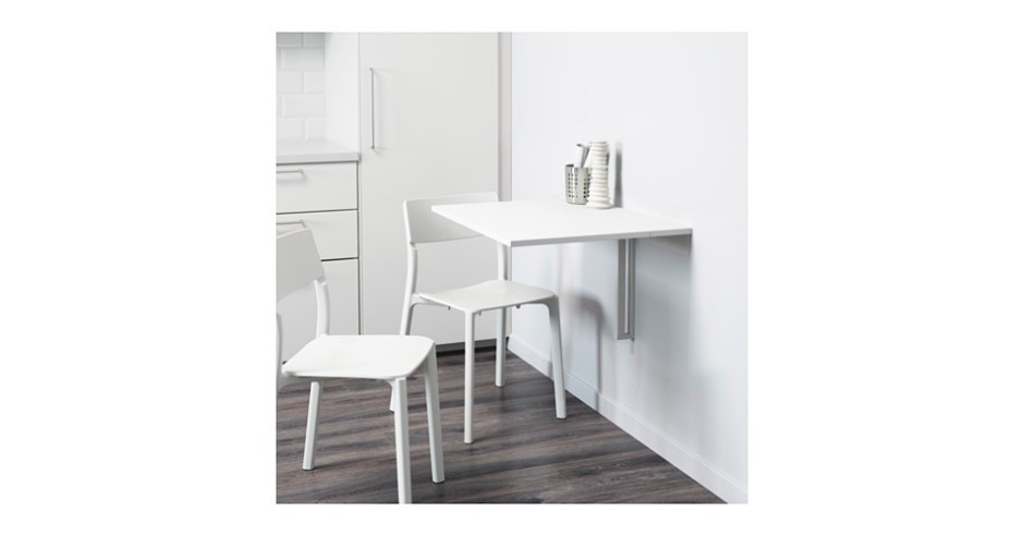 Masa extensibila de perete, Ikea, Norberg. Masa raft perete ikea ...