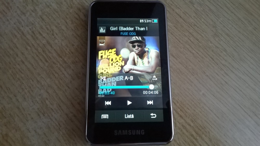 SUPER MP4 SAMSUNG YP-R2 4 GB TOUCH SCREEN HD AUDIO IMPECABIL | arhiva Okazii.ro