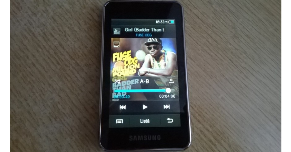 SUPER MP4 SAMSUNG YP-R2 4 GB TOUCH SCREEN HD AUDIO IMPECABIL | arhiva ...
