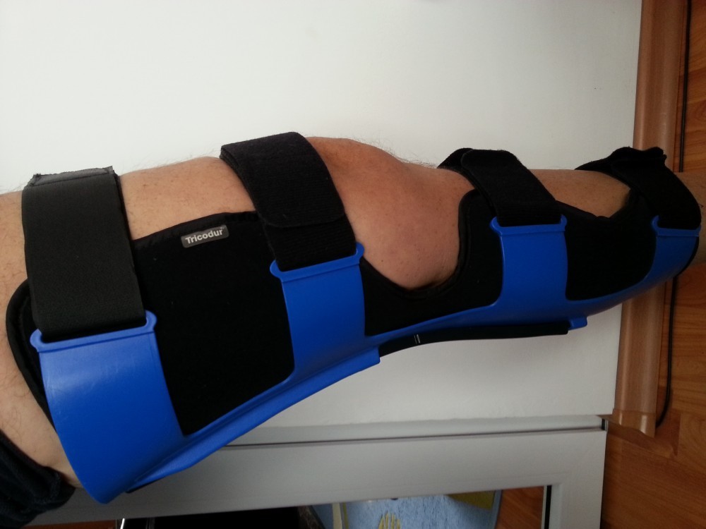 Orteza medicala fixa picior gamba genunchi fractura luxatie operatie ...