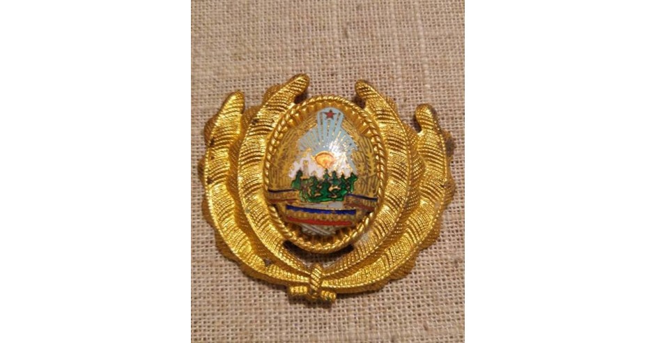 Insigna militara cu stema RSR | arhiva Okazii.ro