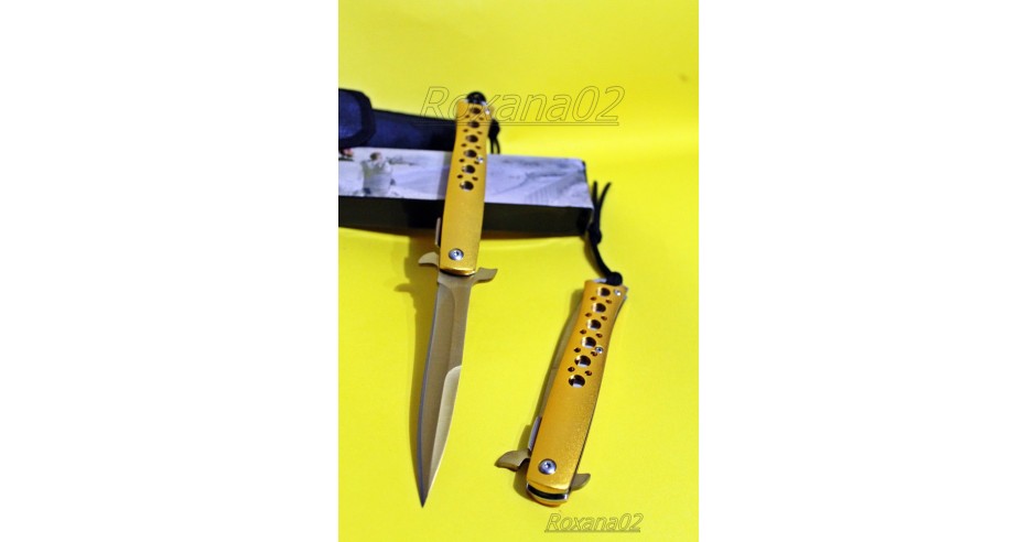 Briceag. Cutit WALTHER Full Metal. Lama Otel 440C. Model Stilet ...