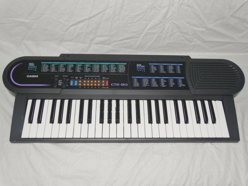 Orga clapa pian electronic CASIO CTK-80 | arhiva Okazii.ro