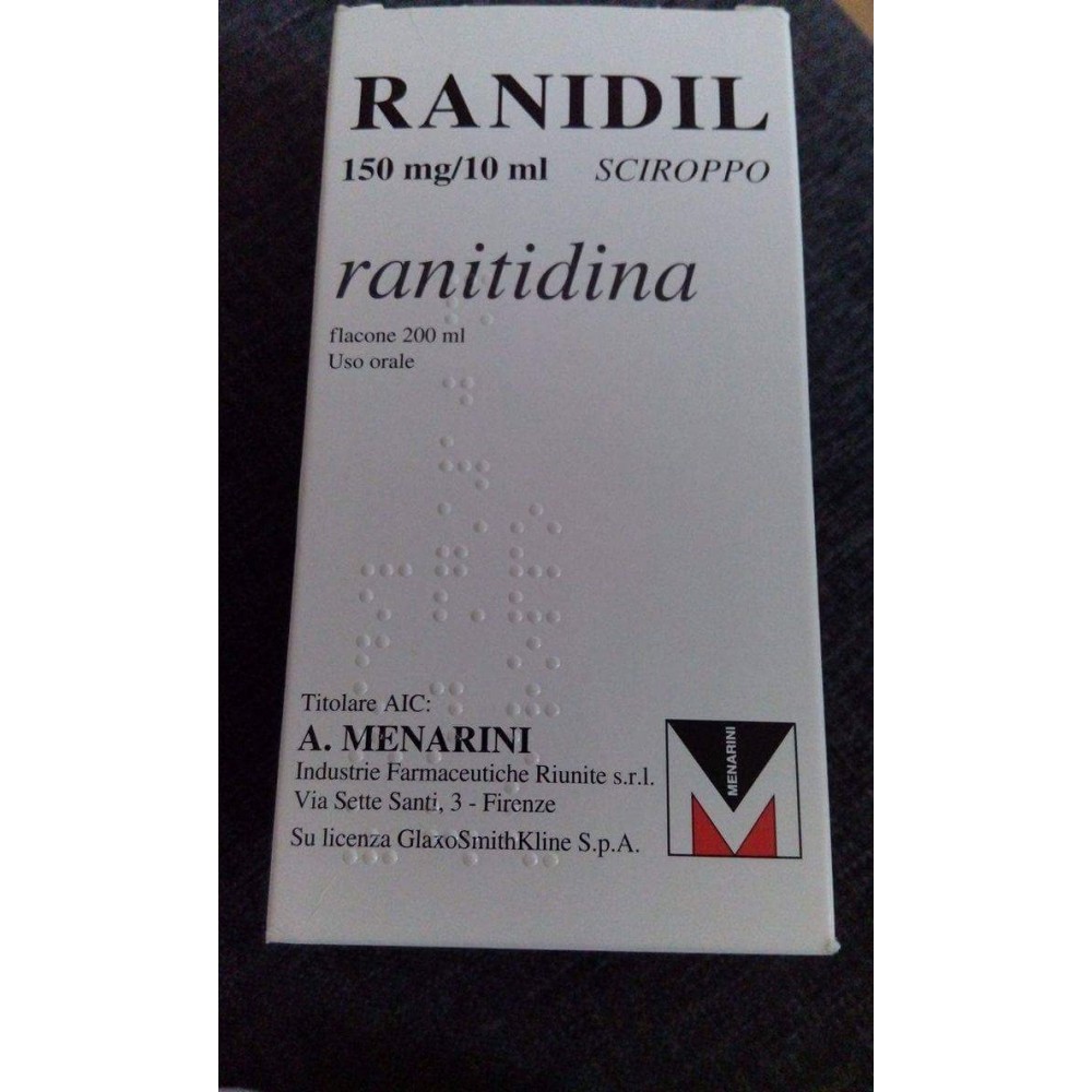 Ranitidina sirop (ranidil) | arhiva Okazii.ro