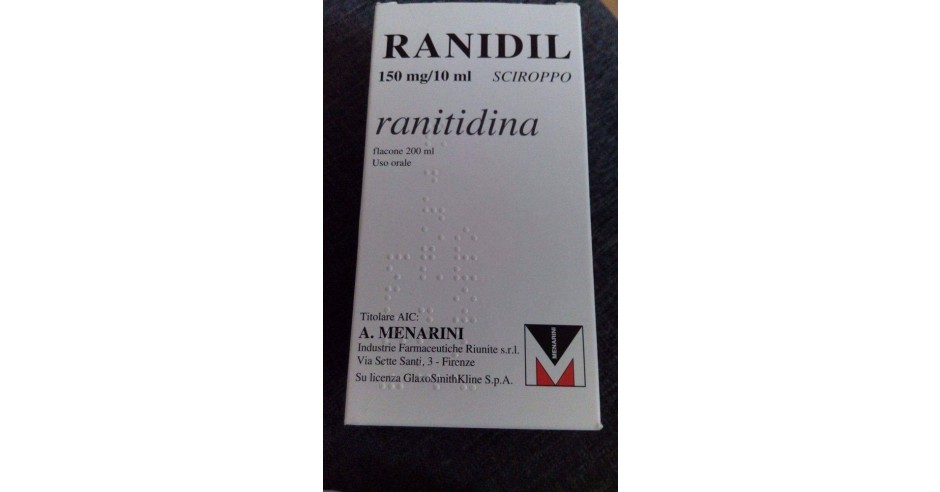 Ranitidina sirop (ranidil) | arhiva Okazii.ro