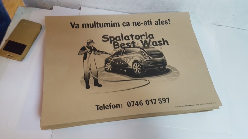 Covorase auto hartie (unica folosinta car detailing) | arhiva Okazii.ro