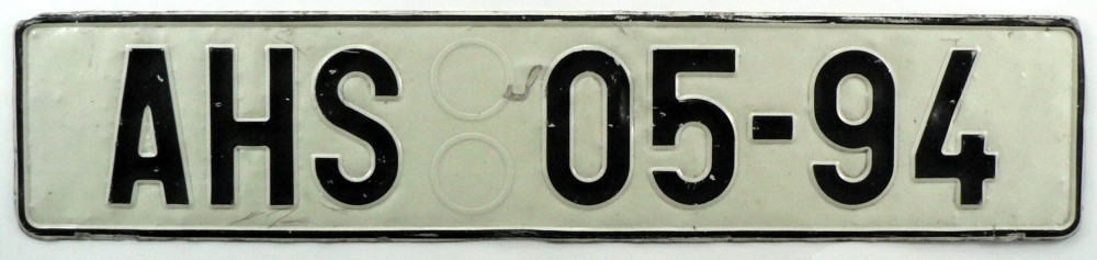 Numar de inmatriculare vechi - Cehia - | arhiva Okazii.ro