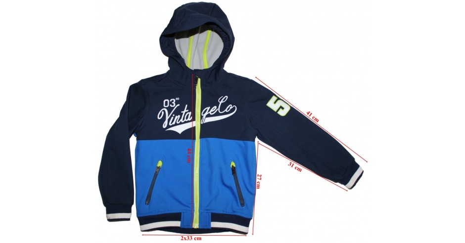 Geaca windstopper softshell Northville, copii(baieti), marimea 116 cm ...