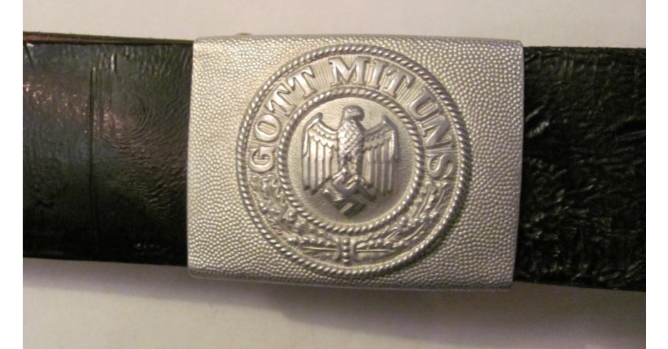 PVM - Pafta catarama veche svastica zvastica "Dumnezeu cu Noi" aluminiu ...