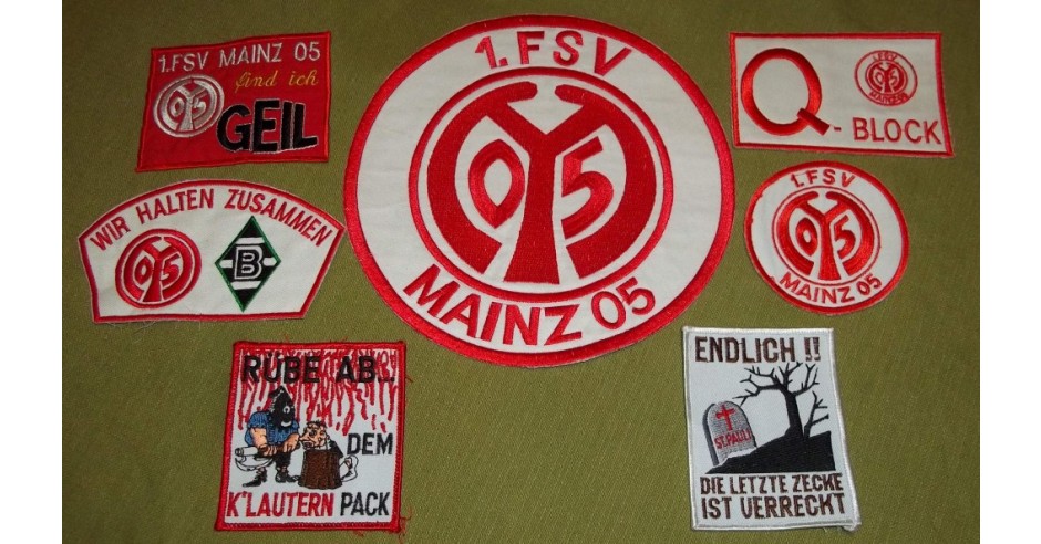 lot patch-uri fotbal 1. FSV Mainz 05 (ultras, anti St. Pauli) | arhiva ...