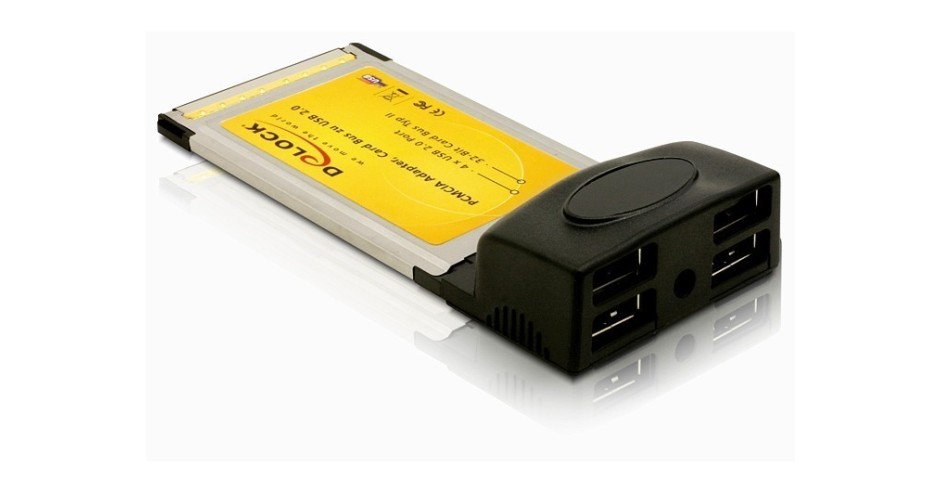 Adaptor PCMCIA 4 X USB 2.0 Delock | arhiva Okazii.ro