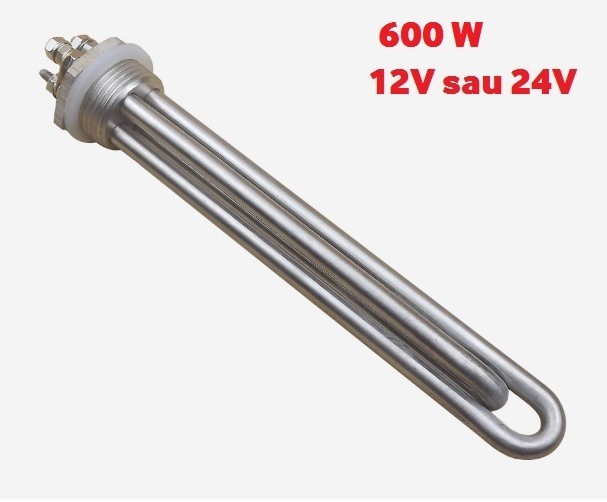 Rezistenta Boiler Calorifer 12V 24V 600W panouri fotovoltaice regulator ...