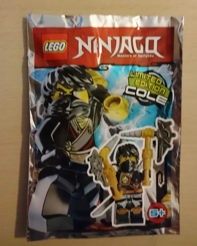 LEGO Limited Edition Ninjago Masters of Spinjitzu - Cole 891611 ...
