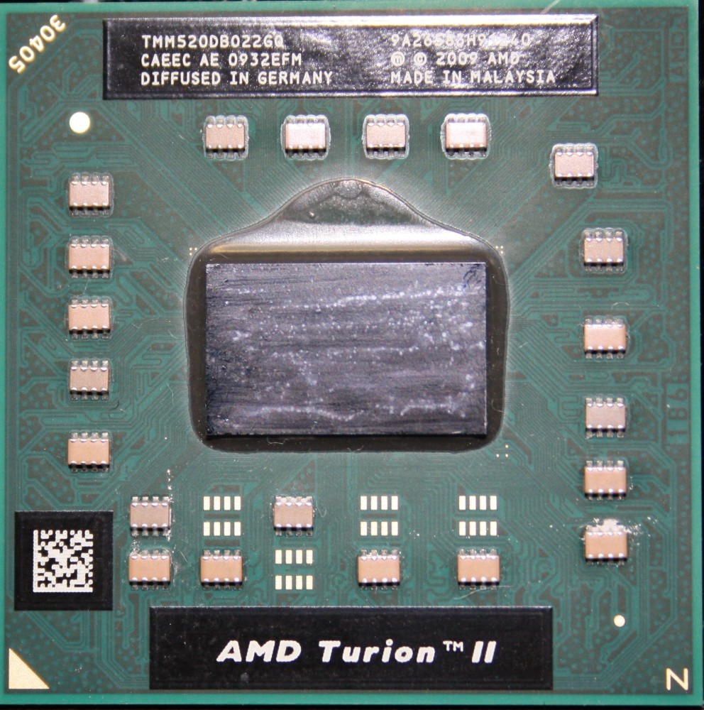 AMD Turion II Dual-Core Mobile ll M520 2.3GHz Socket S1 S1g3 ...