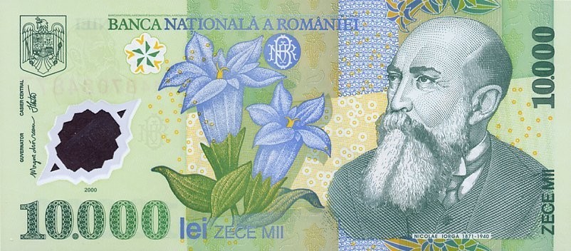 Bani vechi, bancnote de 10.000 de lei vechi | arhiva Okazii.ro