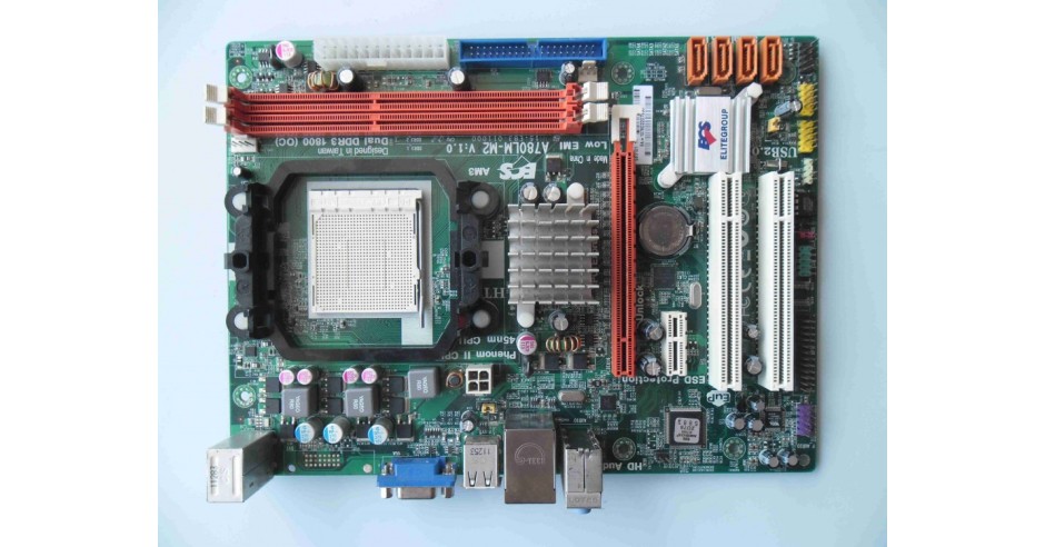Placa de baza ECS A780LM-M2 DDR3 PCI Express Video onboard socket AM3 ...
