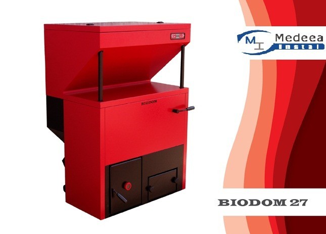 Centrala pe peleti Biodom 27 - 30 kw | arhiva Okazii.ro