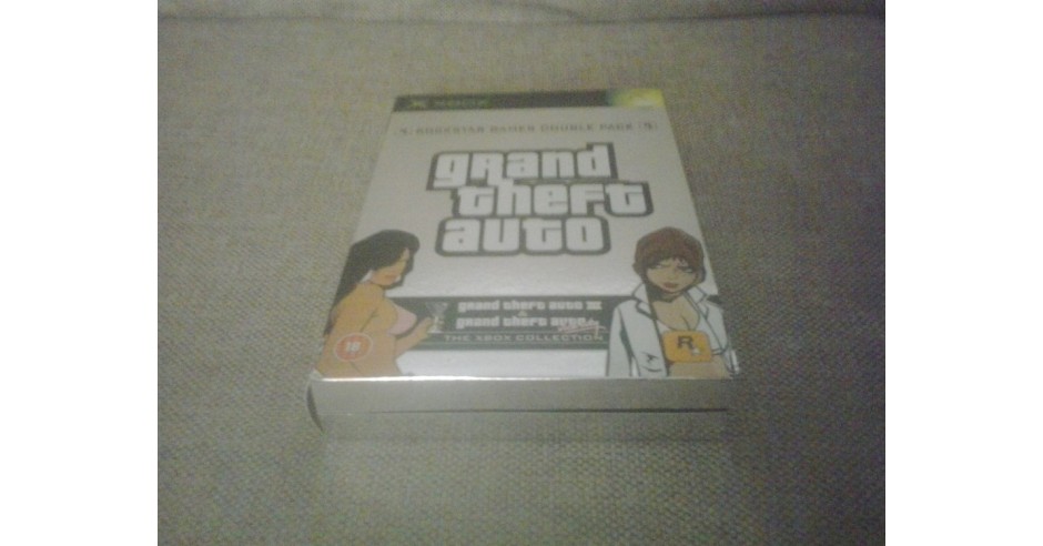 Grand Theft Auto Double Pack - III + Vice City -XBox classic Compatibil ...