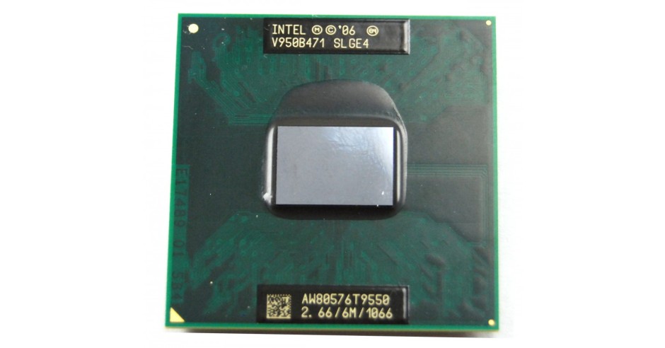 Procesor laptop Intel Core 2 Duo T9550 2.66 ghz /6MB cache/1066 fsb ...