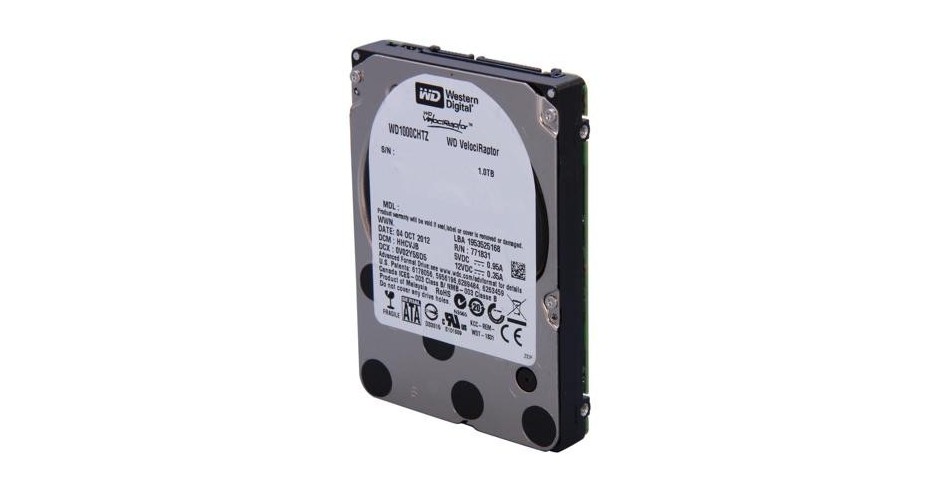 ! HDD SERVER ! Western Digital VelociRaptor 1 TB 10,000 RPM, 2.5 ...
