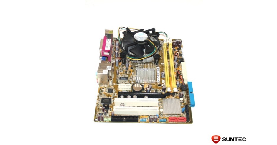 Kit placa de baza ASUS P5GC-MX/1333 socket LGA775 + Intel Celeron 420 1.60 GHz | arhiva Okazii.ro