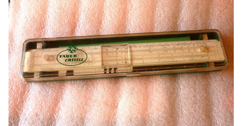 Rigla de calcul FABER CASTELL | arhiva Okazii.ro