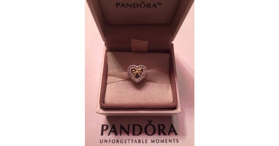 Charm PANDORA S925 ALE original pandantiv talisman pt bratara - inima ...