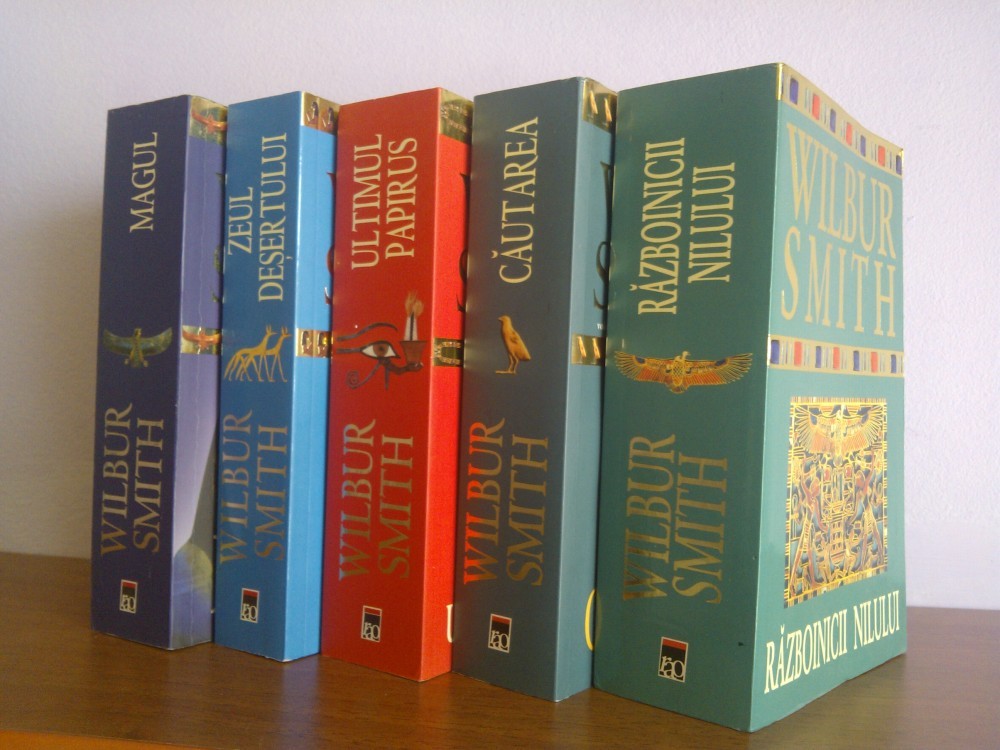 Wilbur Smith - seria Egiptul antic (5 titluri) | arhiva Okazii.ro