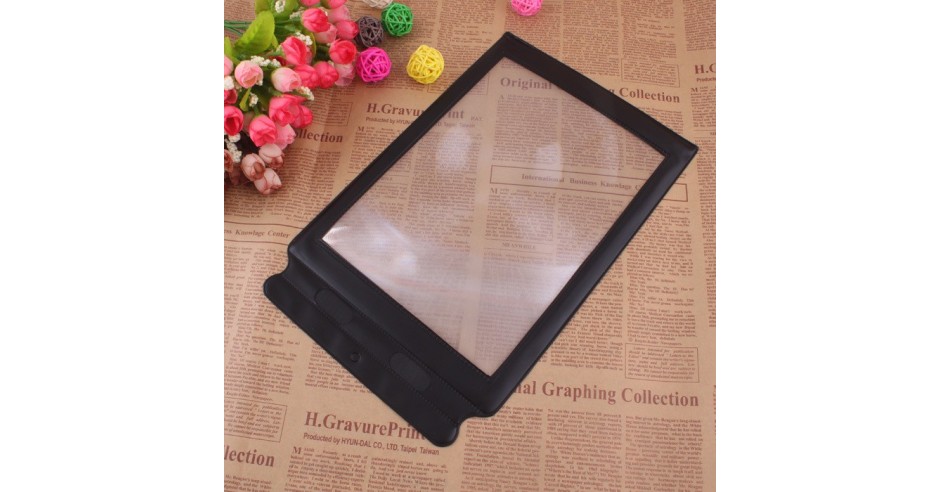 Lupa A4 lupa 3X Fresnel Lens Flexibil lupa citit lupa card Lupa cusut ...