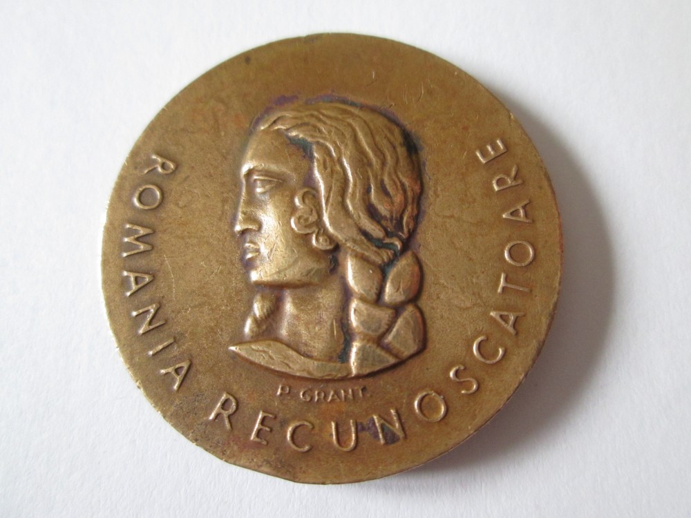 Medalia Romania Recunoscatoare-Cruciada impotriva comunismului 1941,grv ...