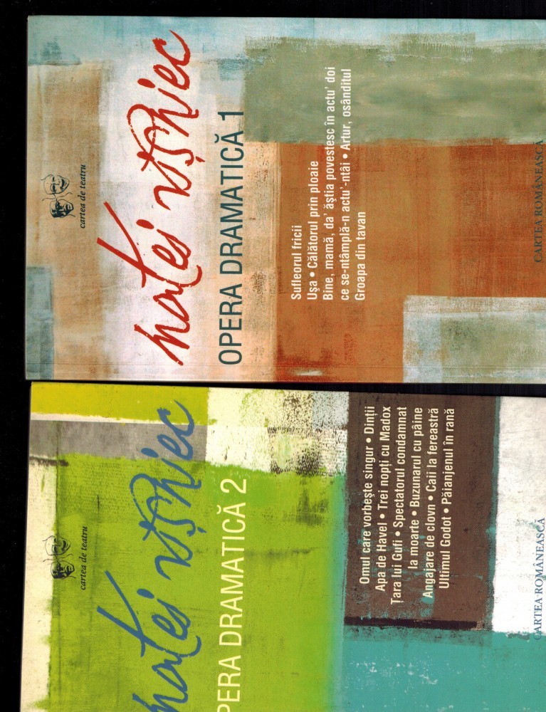 Matei Visniec - Opera dramatica, teatru, 2017, vol 1, 2, carte noua ...