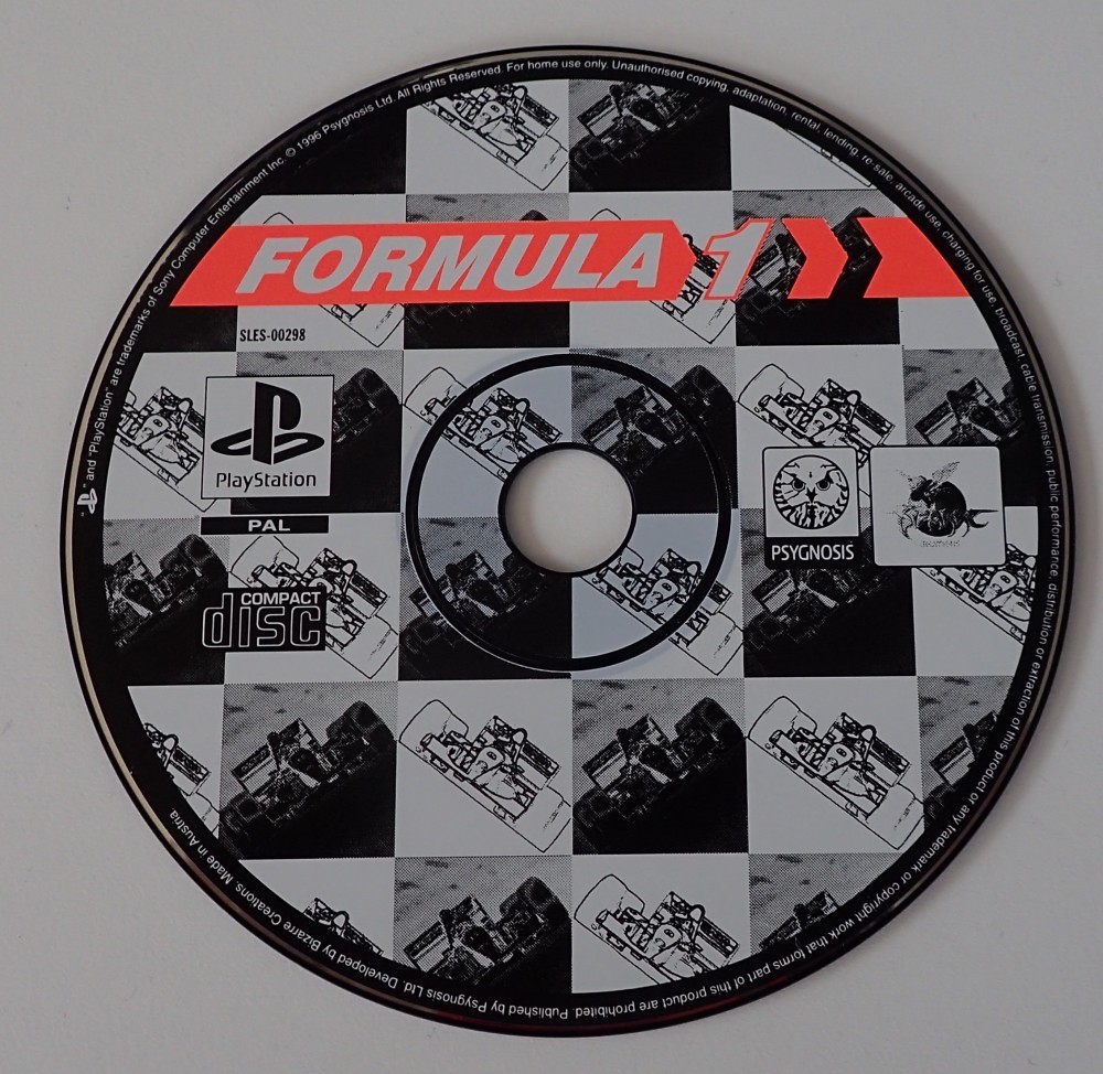CD DVD Joc original Sony Playstation One PS1 Auto Formula 1 PAL ...