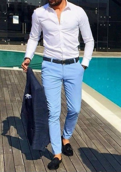 Pantaloni + camasa alba - tinuta casual - tinuta evenimente | arhiva ...