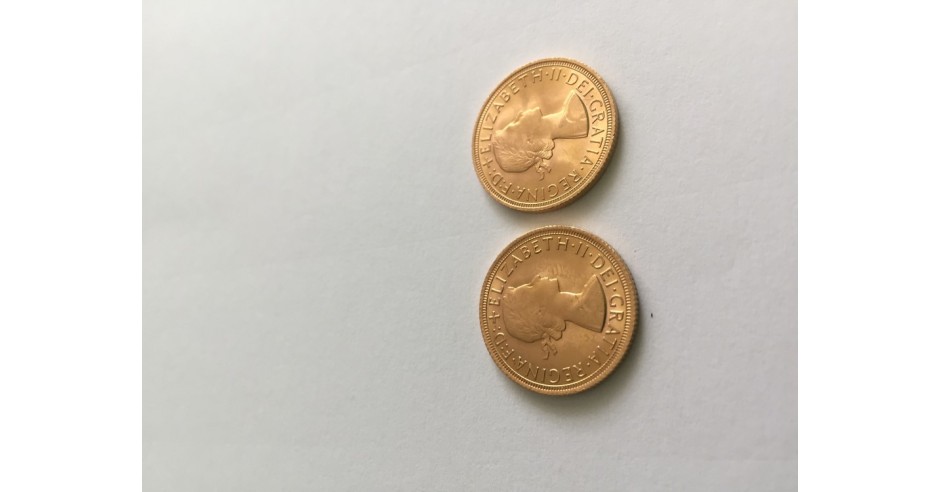 Moneda aur Marea Britanie Anglia Sovereign Regina Elizabeth II 1958 ...