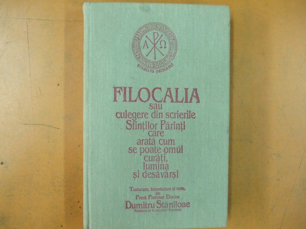 Filocalia 3 Bucuresti 1994 D. Staniloaie culegere scrieri Sfinti ...
