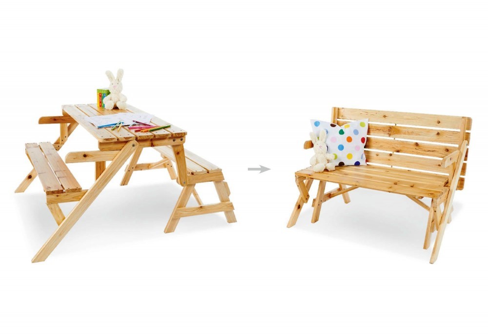 BANCUTA DE GRADINA 2 IN 1, PENTRU COPII | arhiva Okazii.ro