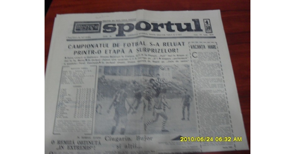 Ziar Sportul 29 06 1970 | arhiva Okazii.ro