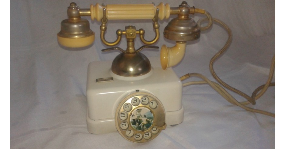 Telefon vechi cu disc model Belle Athena | arhiva Okazii.ro