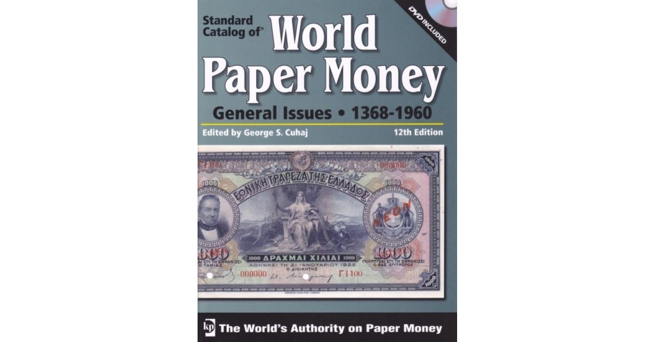 Catalog bancnote: World Paper Money 1368-1960 (Ed. 12 - carte tiparita ...